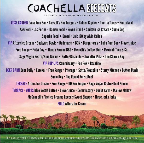 Coachella Chows Down | Cookies + Sangria