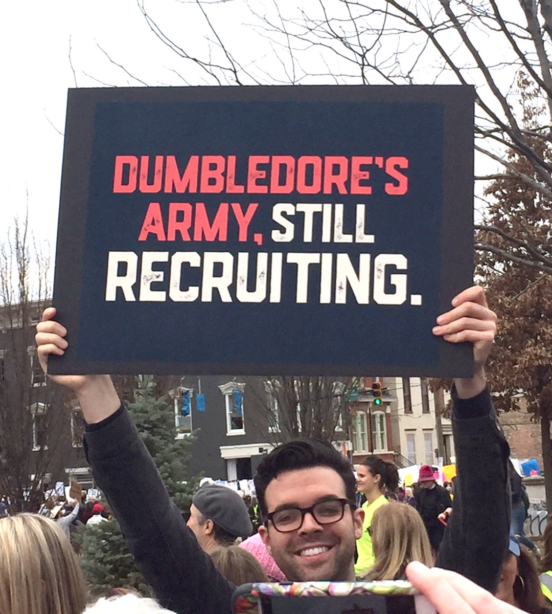 Harry Potter Protest Signs: Dumbledore’s Army In The Resistance ...